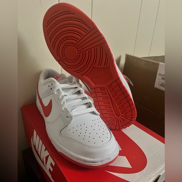 Nike | Shoes | Nike Dunk Low Picante Red | Poshmark